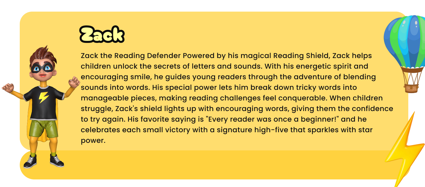 About Us - Reading Super Heroes
